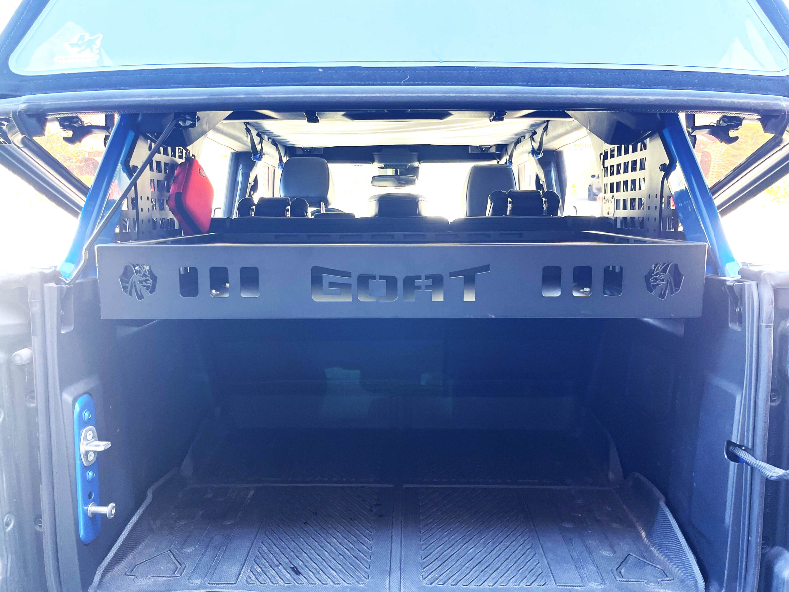 Installed the GOAT cargo tray for 4 Door. Pics and notes below ...