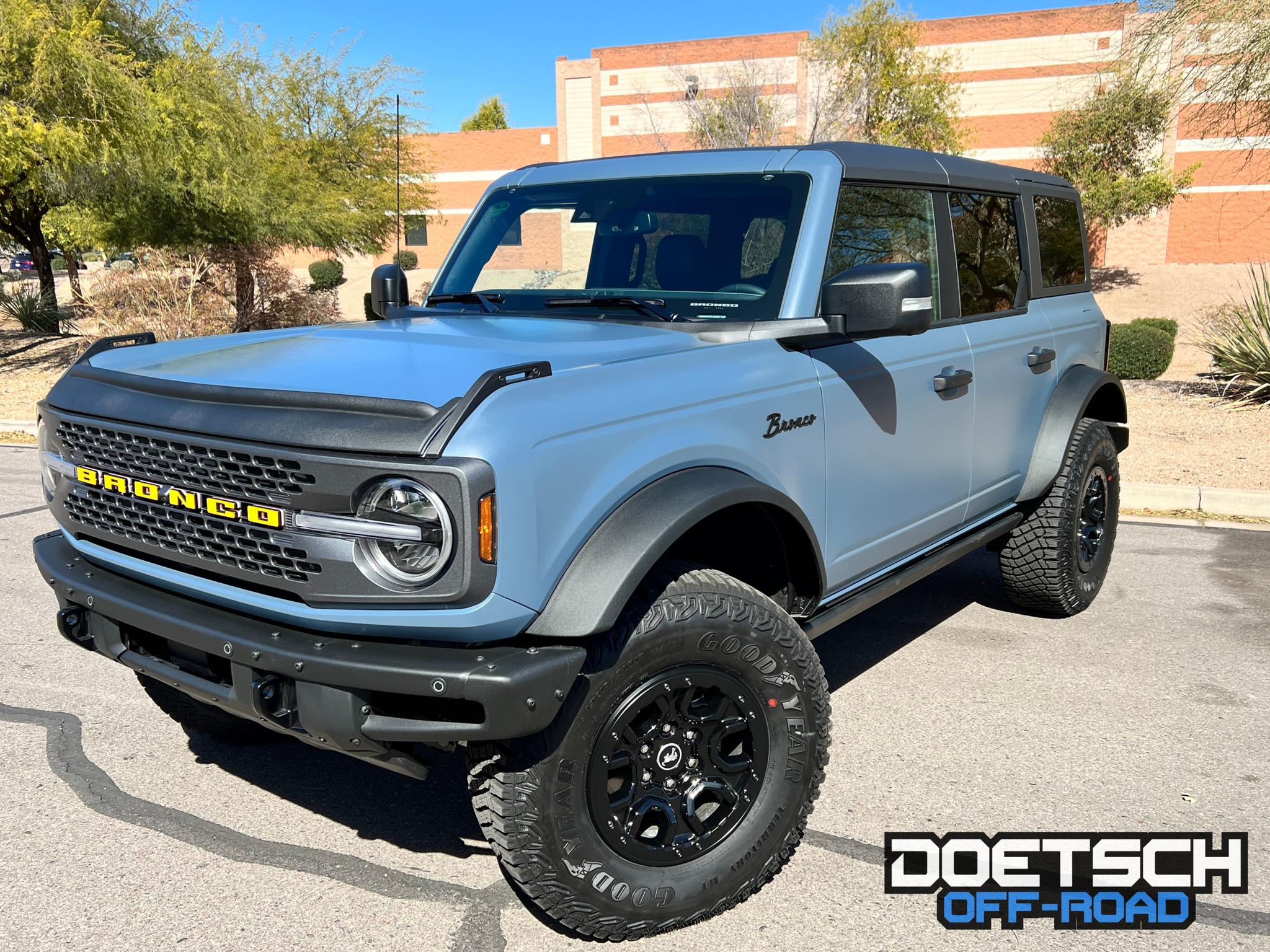 Azure Gray with Stealth XPEL PPF + Audio upgrades | Bronco6G - 2021 ...