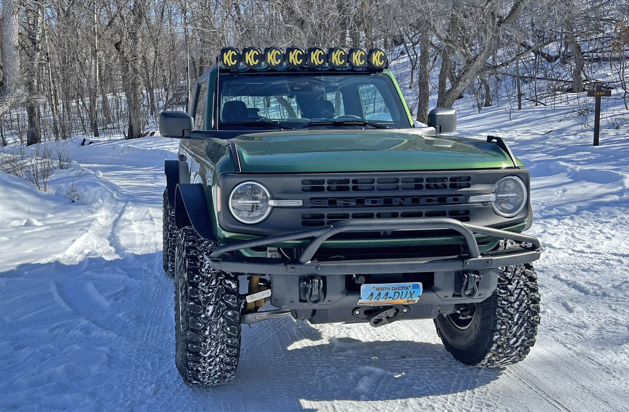 Ford steel fender flares by Bushwacker (installed photos) + 37's ...