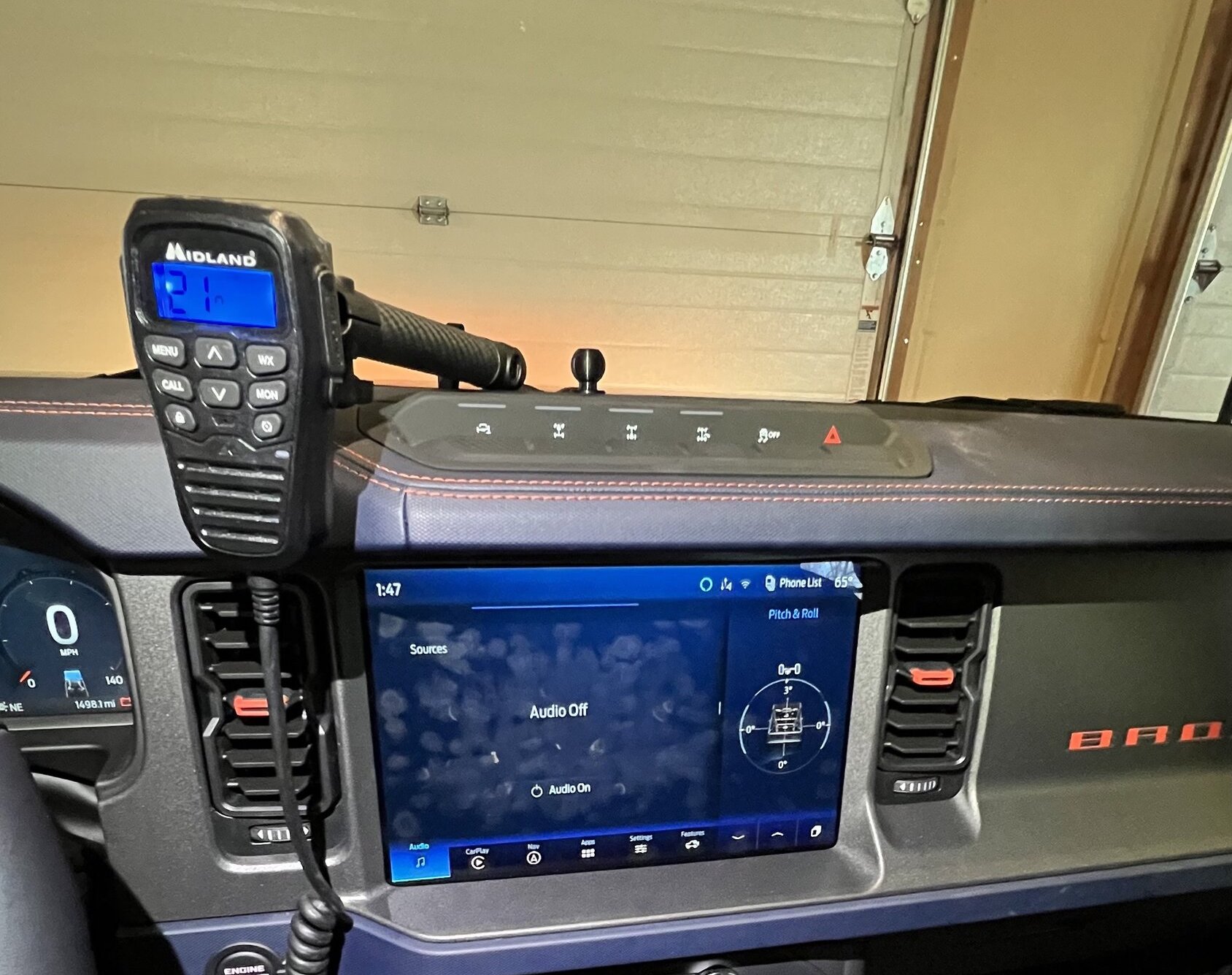 Very Clean Midland MXT575 GMRS Radio Install with Mountains2Metal ...