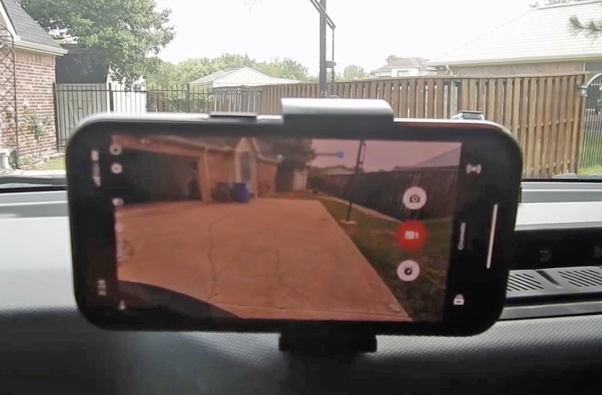 GoPro installed as a front facing camera [updated with demo video ...