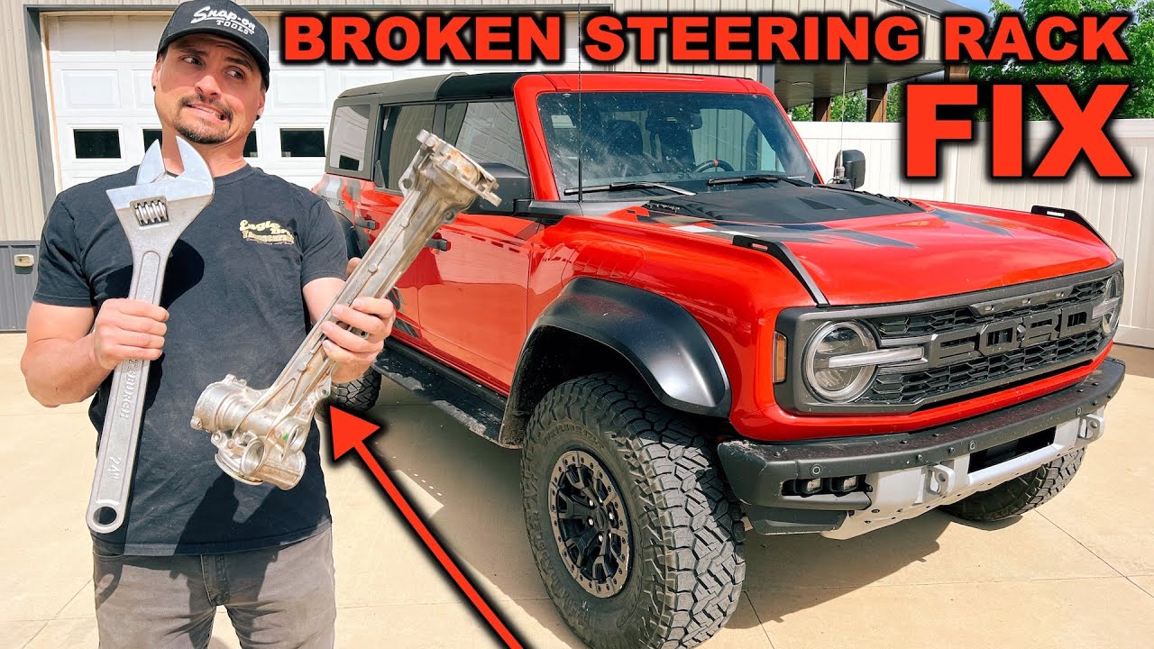 74Weld Steering Rack install video for Bronco Raptor | Bronco6G - 2021 ...