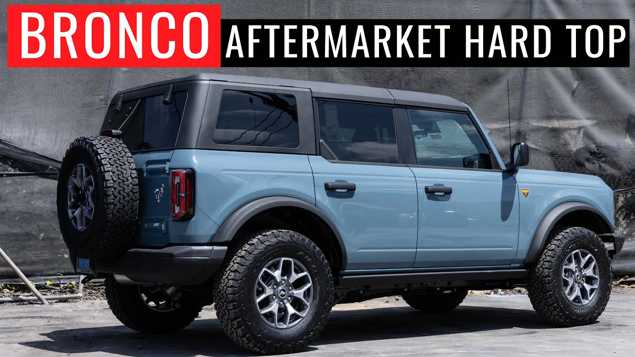 ADV Hardtop | Detailed Overview & Closeup Look | Bronco6G - 2021+ Ford ...