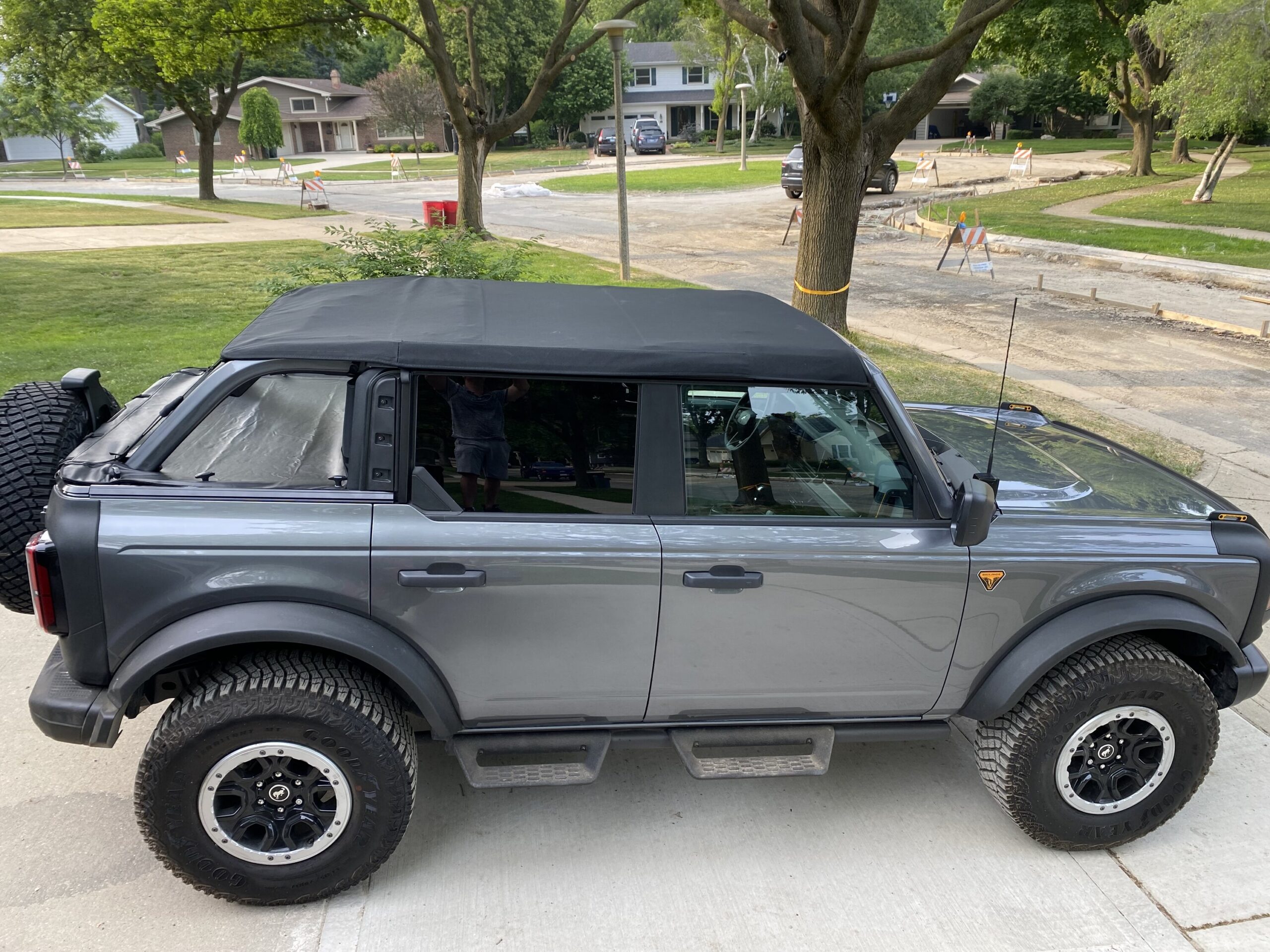 Bimini Top, windjammer, and tonneau cover setup. Rainproof for most part | Bronco6G - 2021+ Ford ...