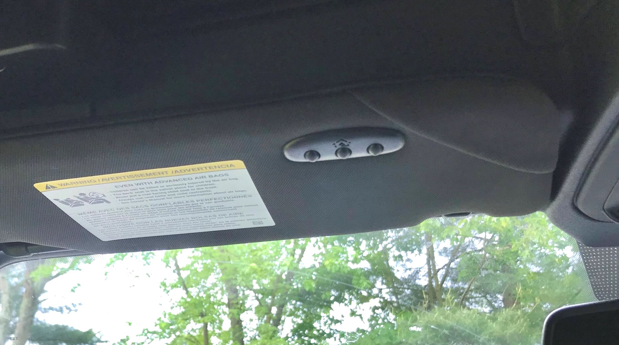 Homelink Integrated in Sun Visor - DIY install & photos | Bronco6G ...