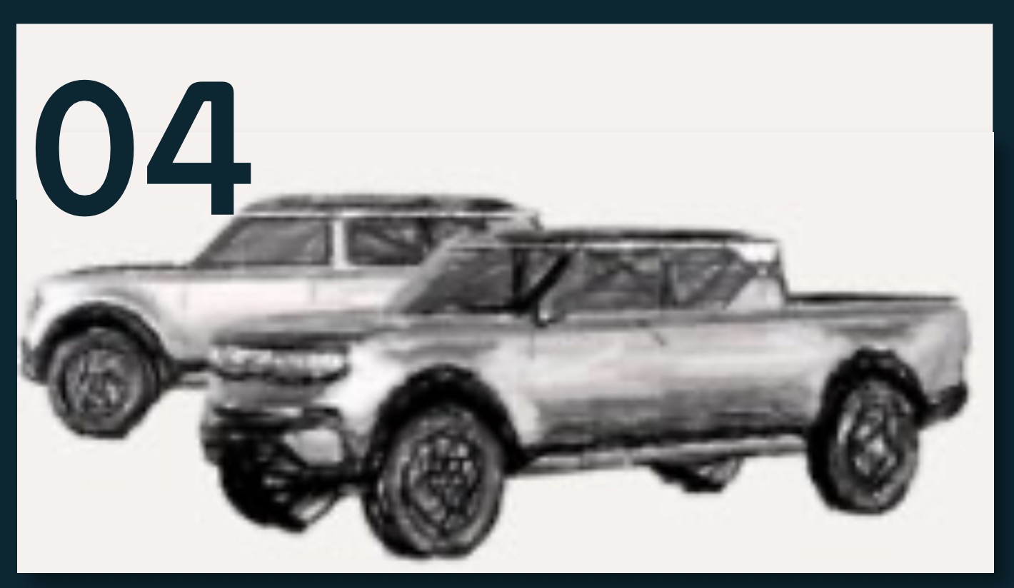 Scout SUV & Pickup preview teaser discovered in VW presentation ...