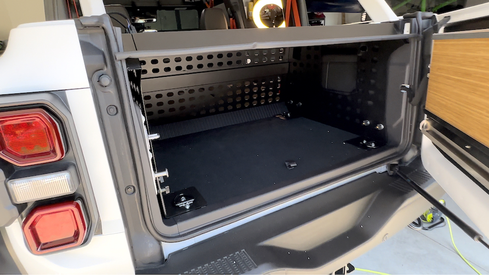 Fords Cargo Area Enclosure With Fixed Lid Installation Guide And Review Bronco6g 2021