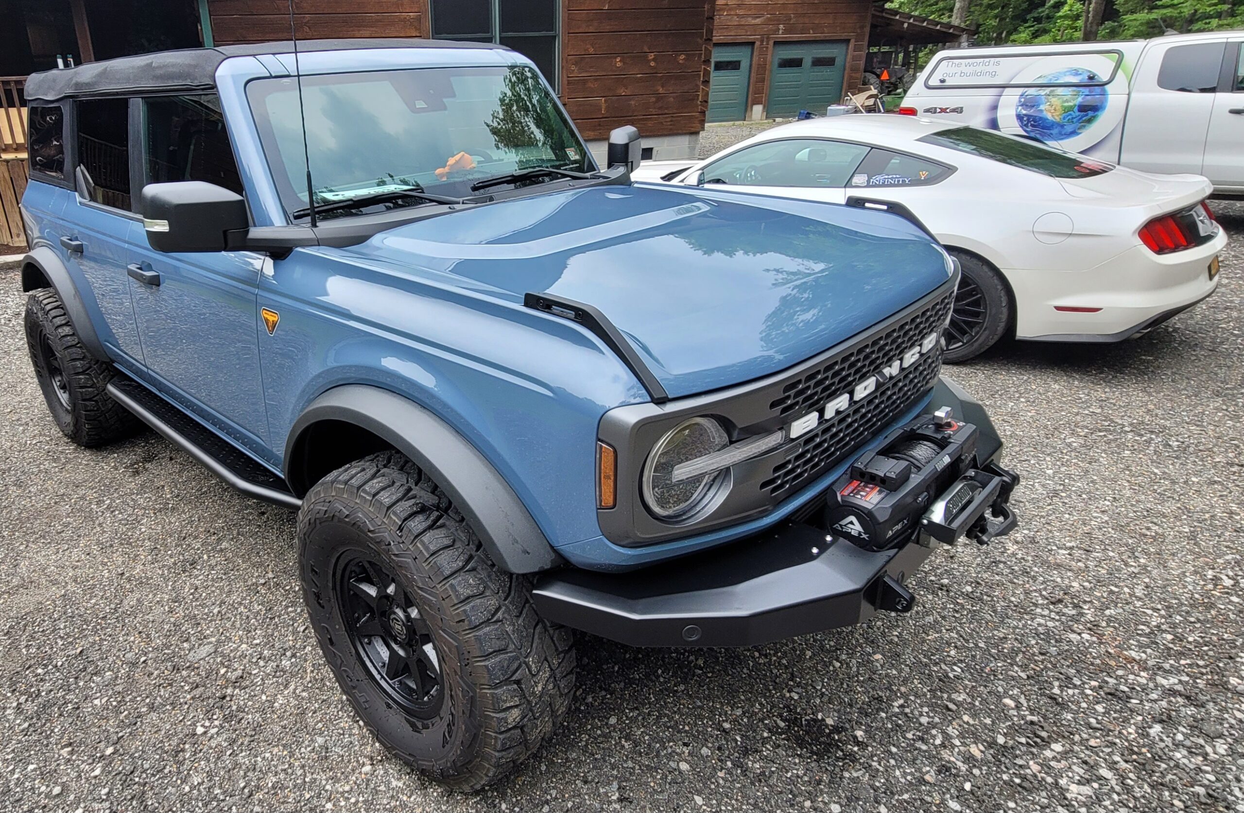 BOSS'S(wife's) Azure Gray Metallic Badlands | Bronco6G - 2021+ Ford ...