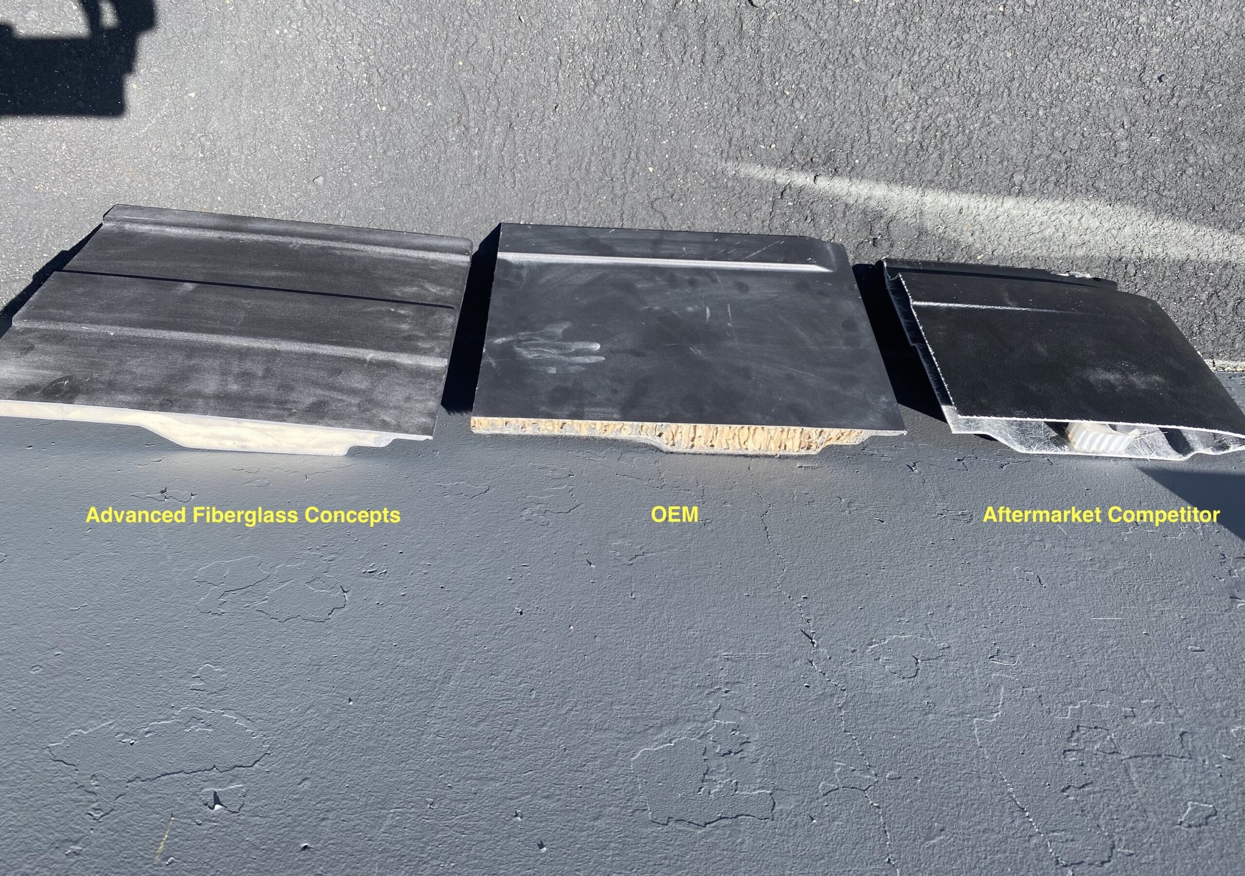 ADV Advanced Fiberglass Concepts Hardtop -- Cross Section Look at ...