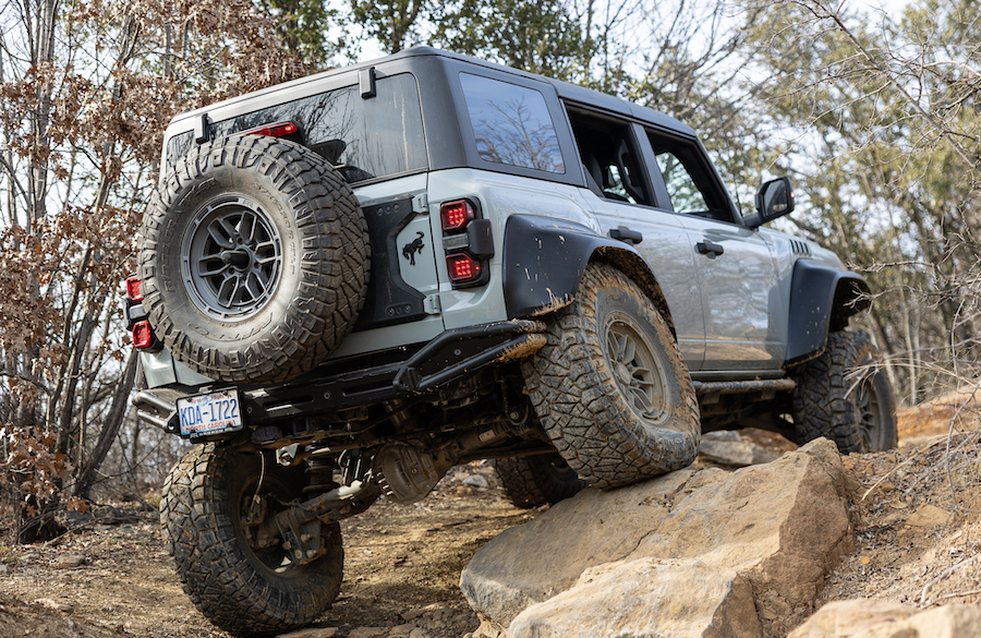 Early Bronco Rear Bumper And Tire Carrier