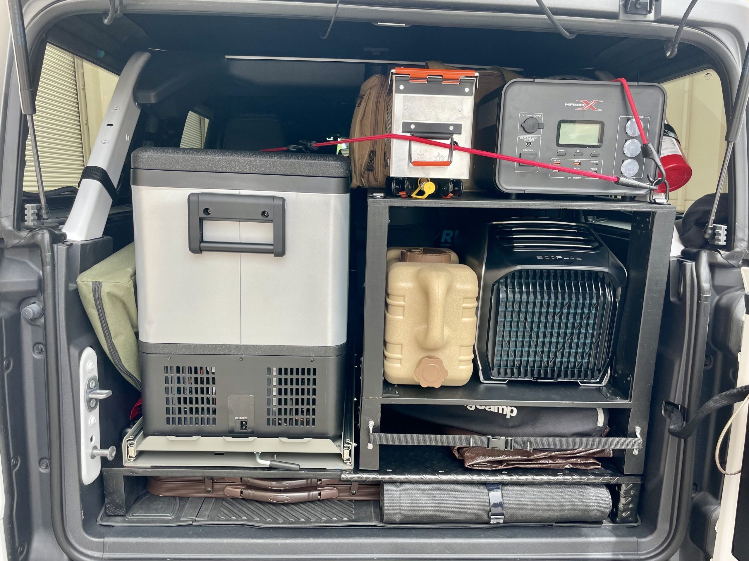 My DIY Rear Cargo Platform for Fridge & Slider | Bronco6G - 2021+ Ford ...