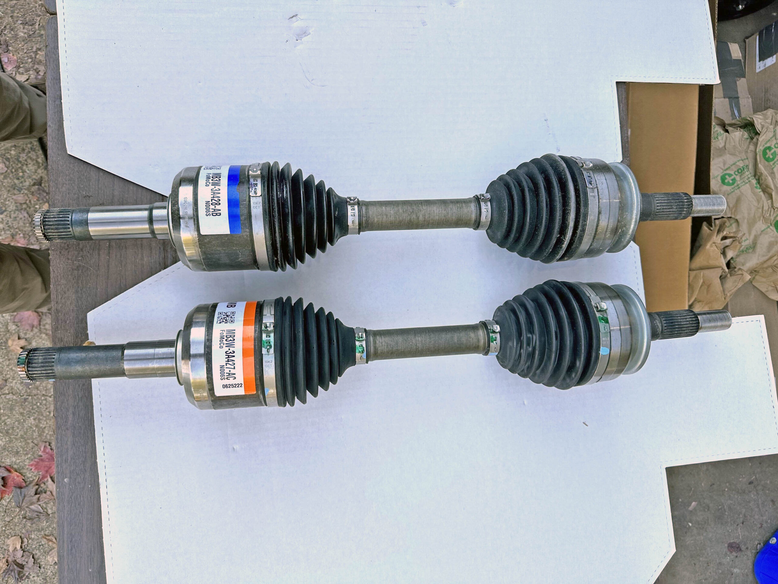 Factory OEM axles vs. Ford Performance axles | Bronco6G - 2021+ Ford ...