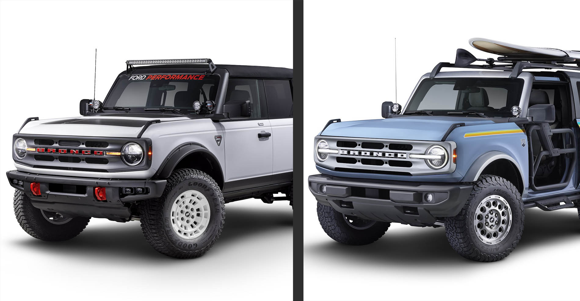 Bronco @ SEMA 2023 Debuts ORV Package, Beach Bronco Concept, Vinyl Wrap ...