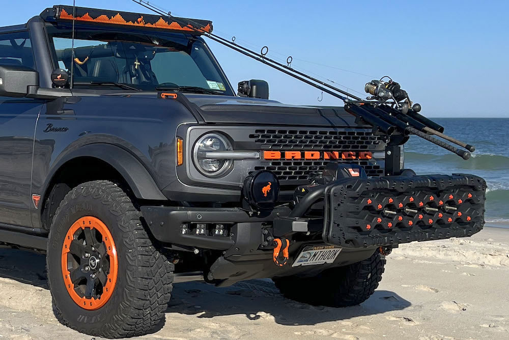 Finally a Front Hitch Receiver for the Bronco (High Winch Mount) by X ...