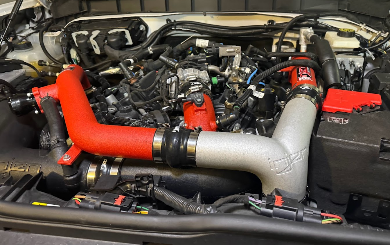 Injen Charge Pipes installed on 2.7 with Injen CAI | Bronco6G - 2021 ...