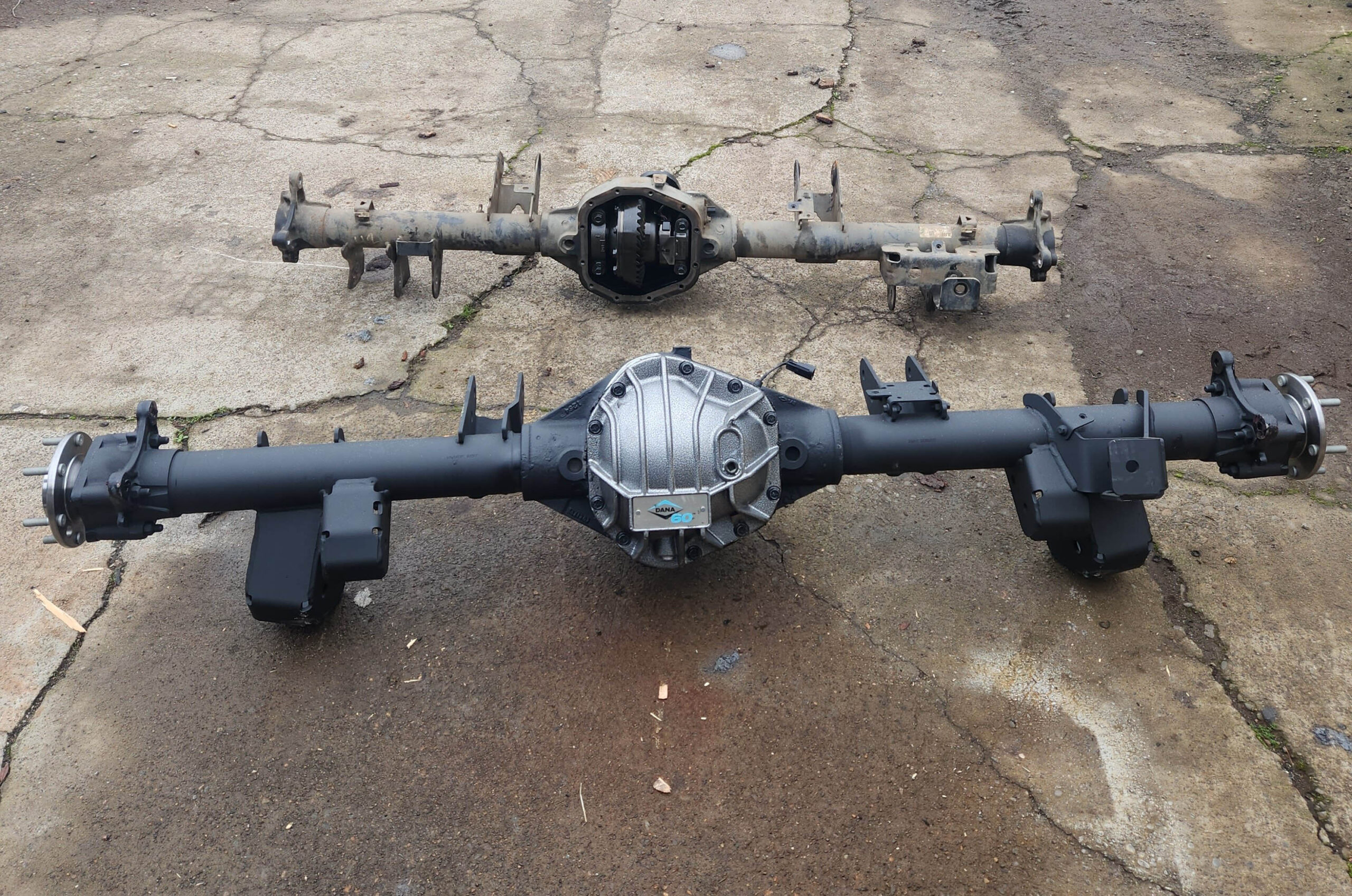 Spicer Ultimate Dana 60 axle +4" wide installed | Bronco6G - 2021+ Ford ...
