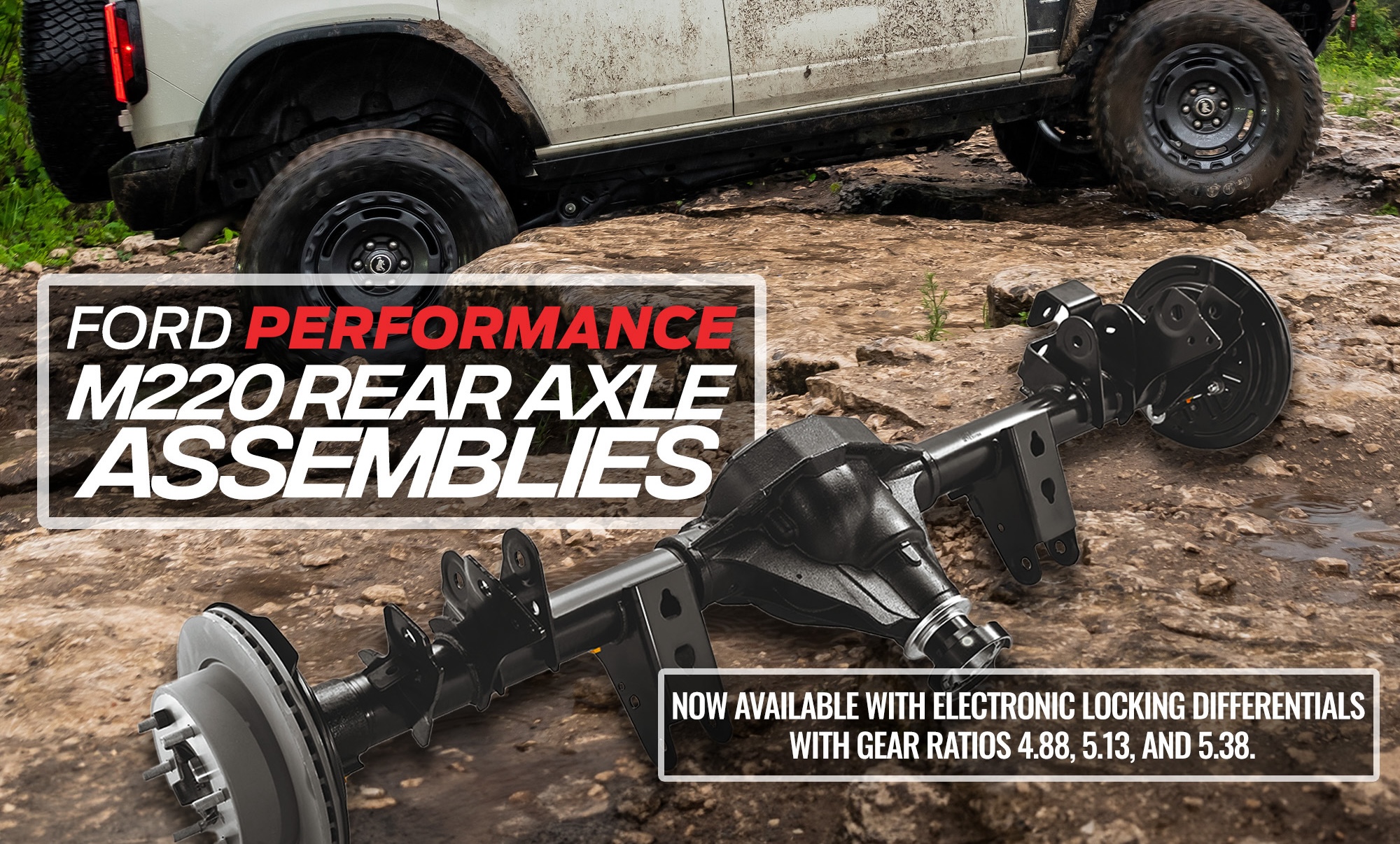 New Gear Ratios NOW AVAILABLE! Ford Performance M220 Rear Axle ...