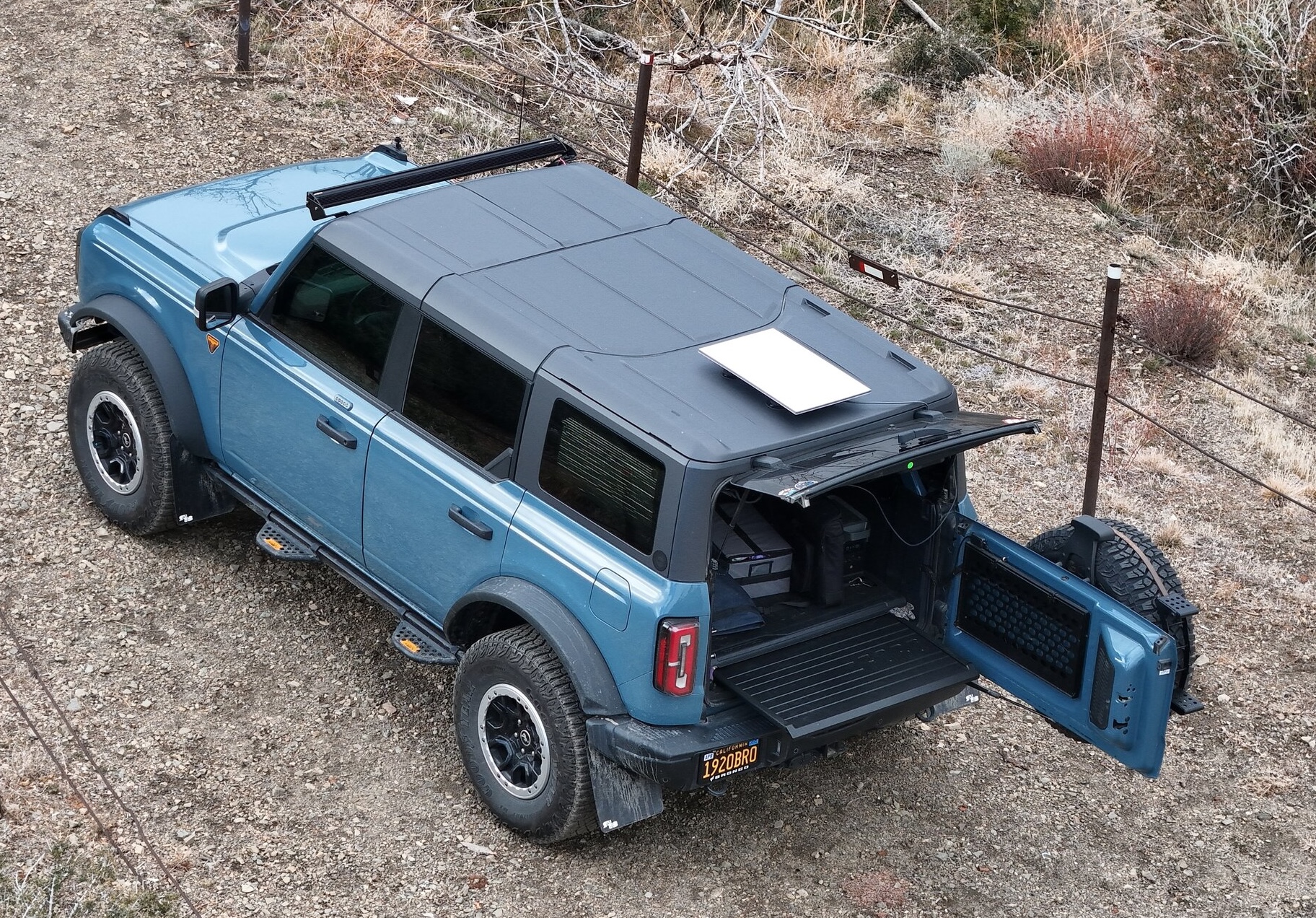 3rd gen Starlink mobile tested in the canyon - mounted on MIC hard top ...