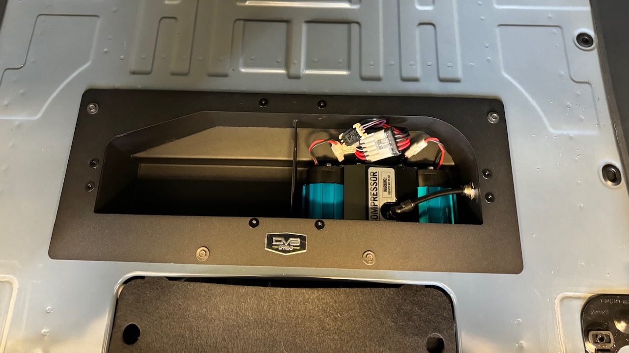 ARB Twin Compressor Hidden Install in Bronco Raptor | Bronco6G - 2021 ...