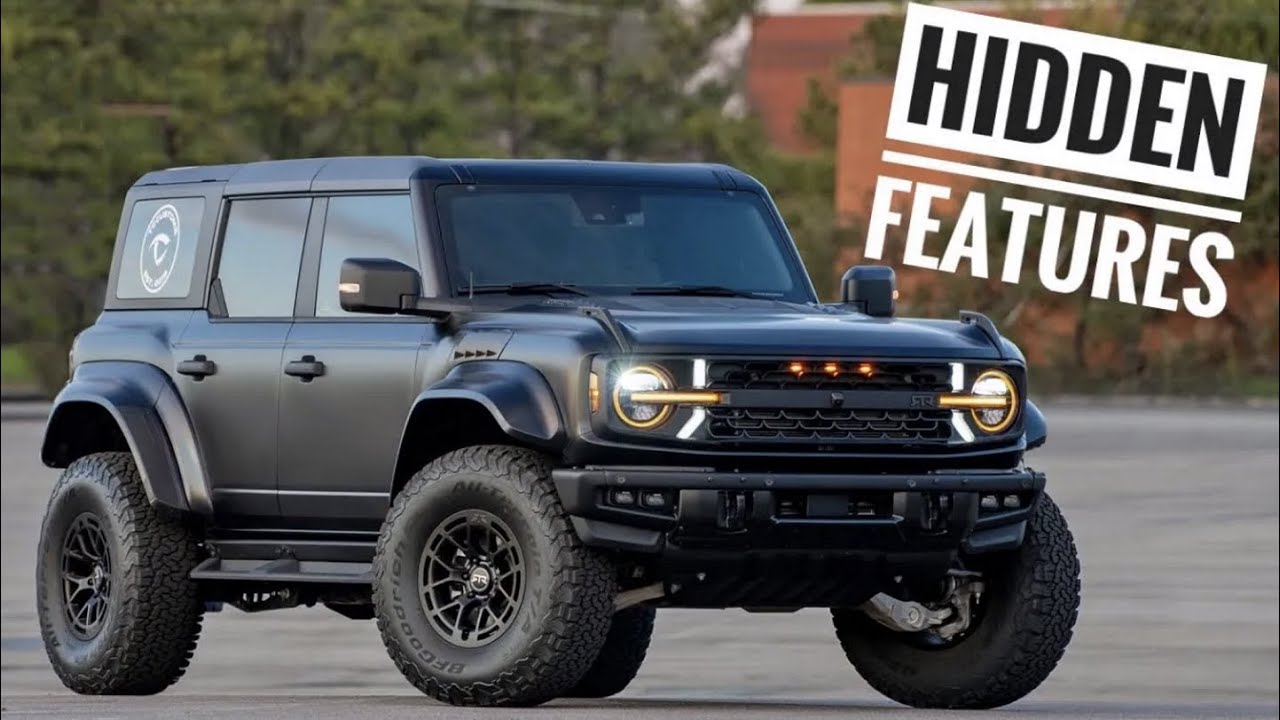 TC Customs video: 2023/2024 Bronco hidden features & Color Matched MOD ...