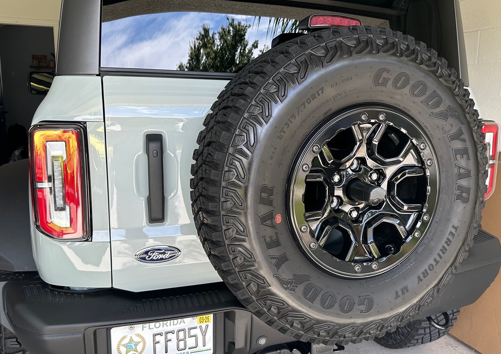 Painted my beauty rings gloss black. Badlands SAS | Bronco6G - 2021 ...