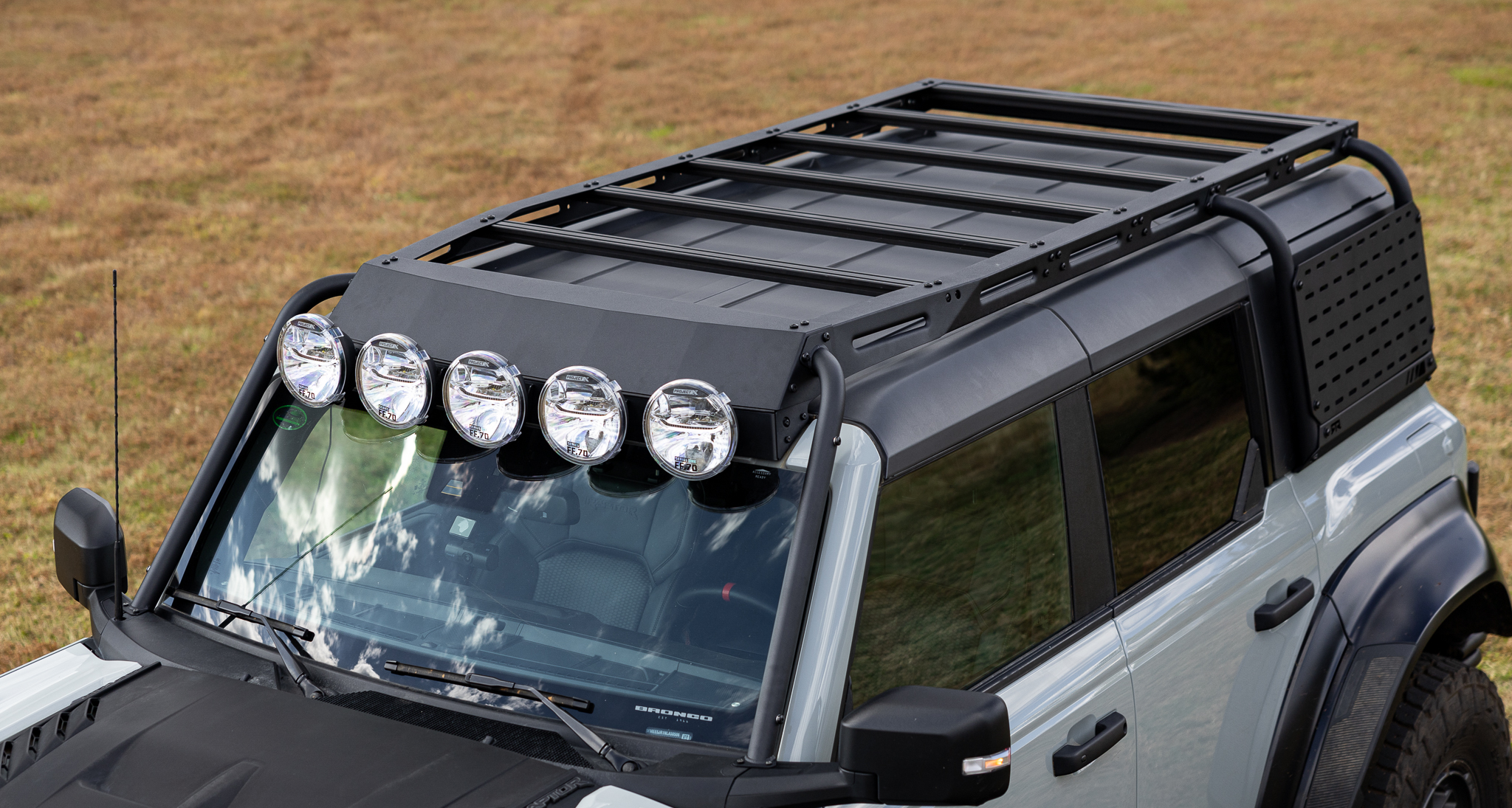 Modular Roof Rack for 4-door, hard or soft top, Ford Bronco from RTR ...