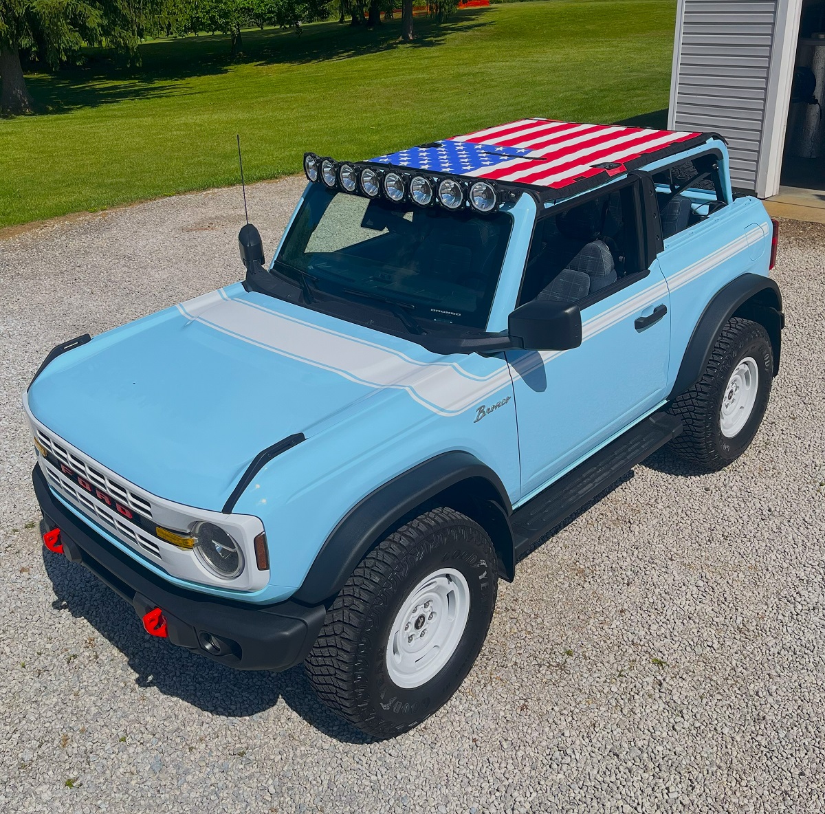 2dr Robins Egg Heritage Build | Bronco6G - 2021+ Ford Bronco & Bronco ...