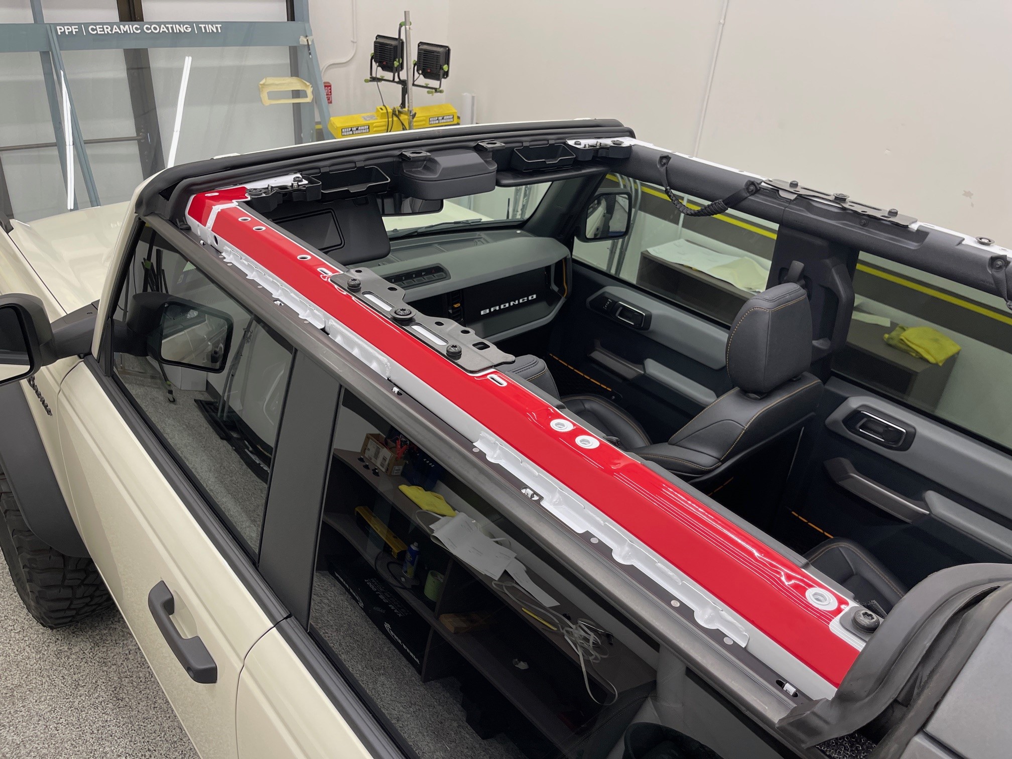 🆕 2021-2023 Bronco Top Rail PPF (4 Door) | Bronco6G - 2021+ Ford Bronco ...