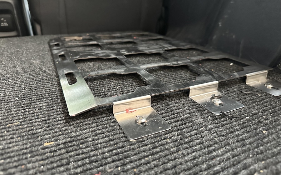 PACKOUT plate install w/rear seat delete | Bronco6G - 2021+ Ford Bronco ...