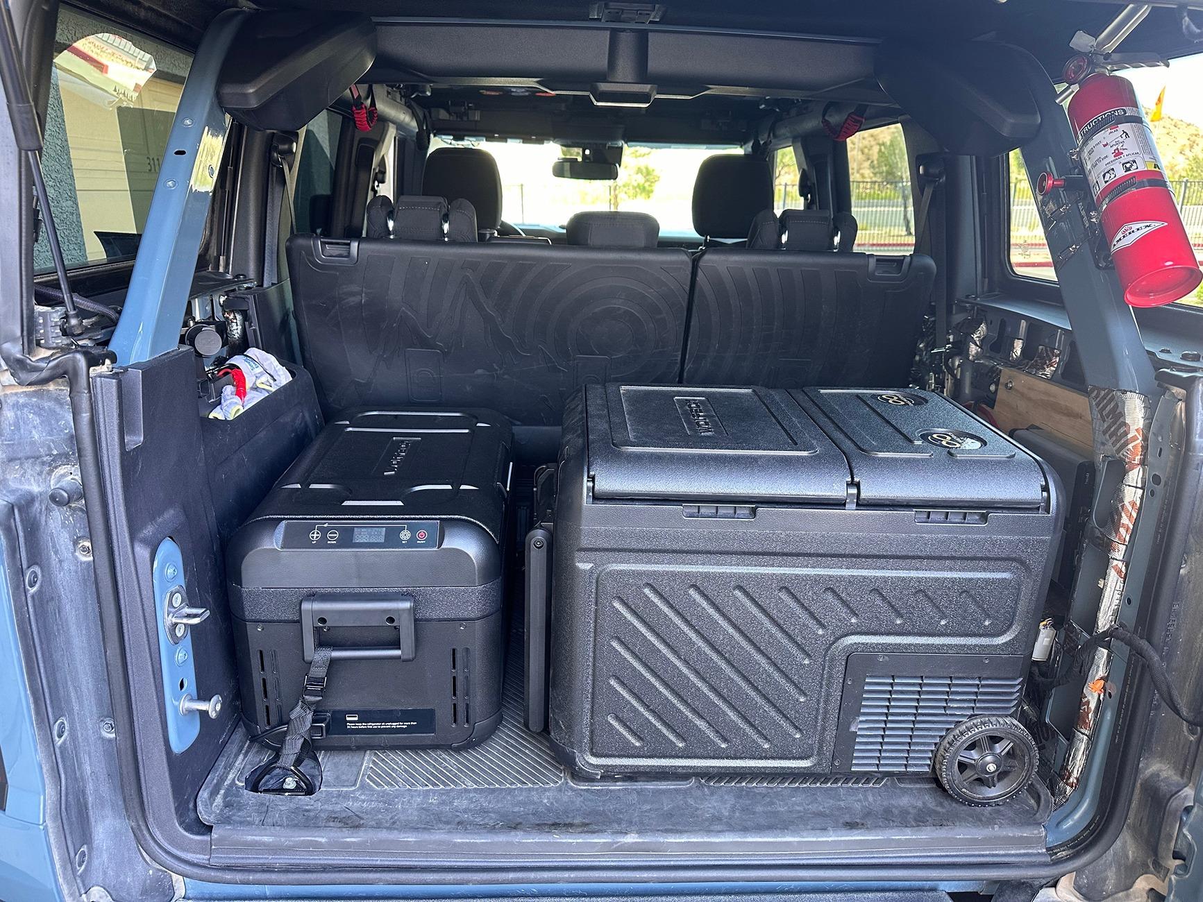 Wolfbox Fridge / Cooler - 19QT vs. 39QT Review :) | Bronco6G - 2021 ...