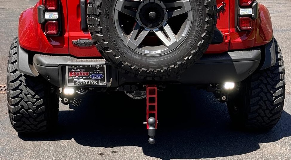 SSC2 Pro Dual LED Light Reverse Kit Installed on Bronco Raptor ...