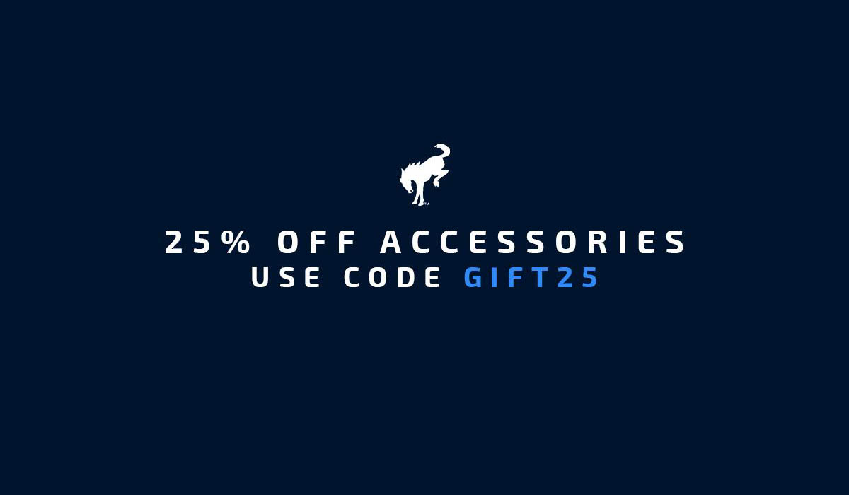 25% Discount on Ford Accessories - Code: GIFT25 | Bronco6G - 2021+ Ford ...