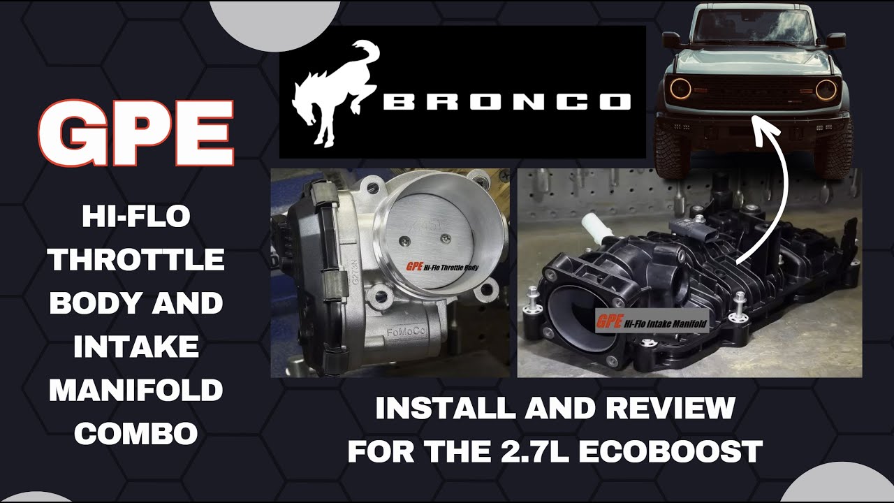GPE HI-FLO Ported Throttle Body & Intake Manifold - Install & Review ...