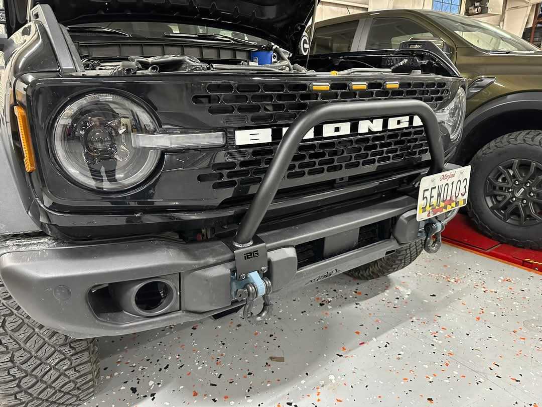 Capable bumper bull bar by IAG first photo! | Page 9 | Bronco6G - 2021 ...