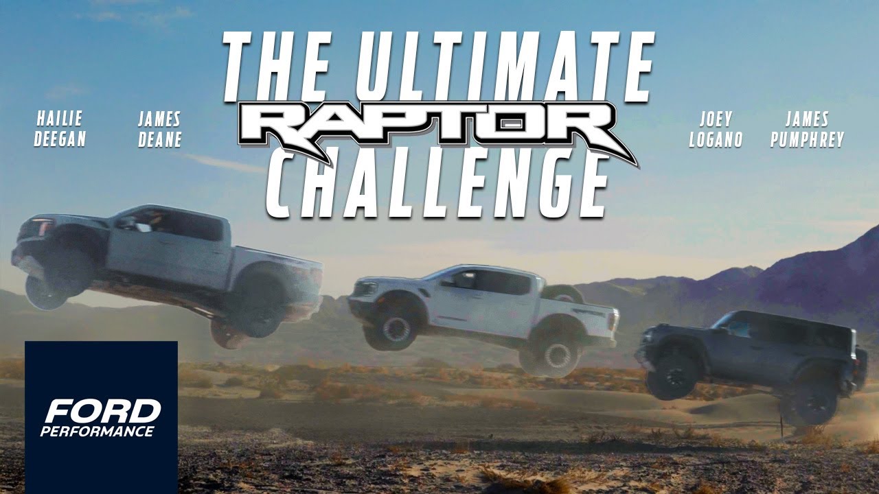 Ultimate Raptor Challenge: F-150 R vs Ranger vs Bronco Raptor ...