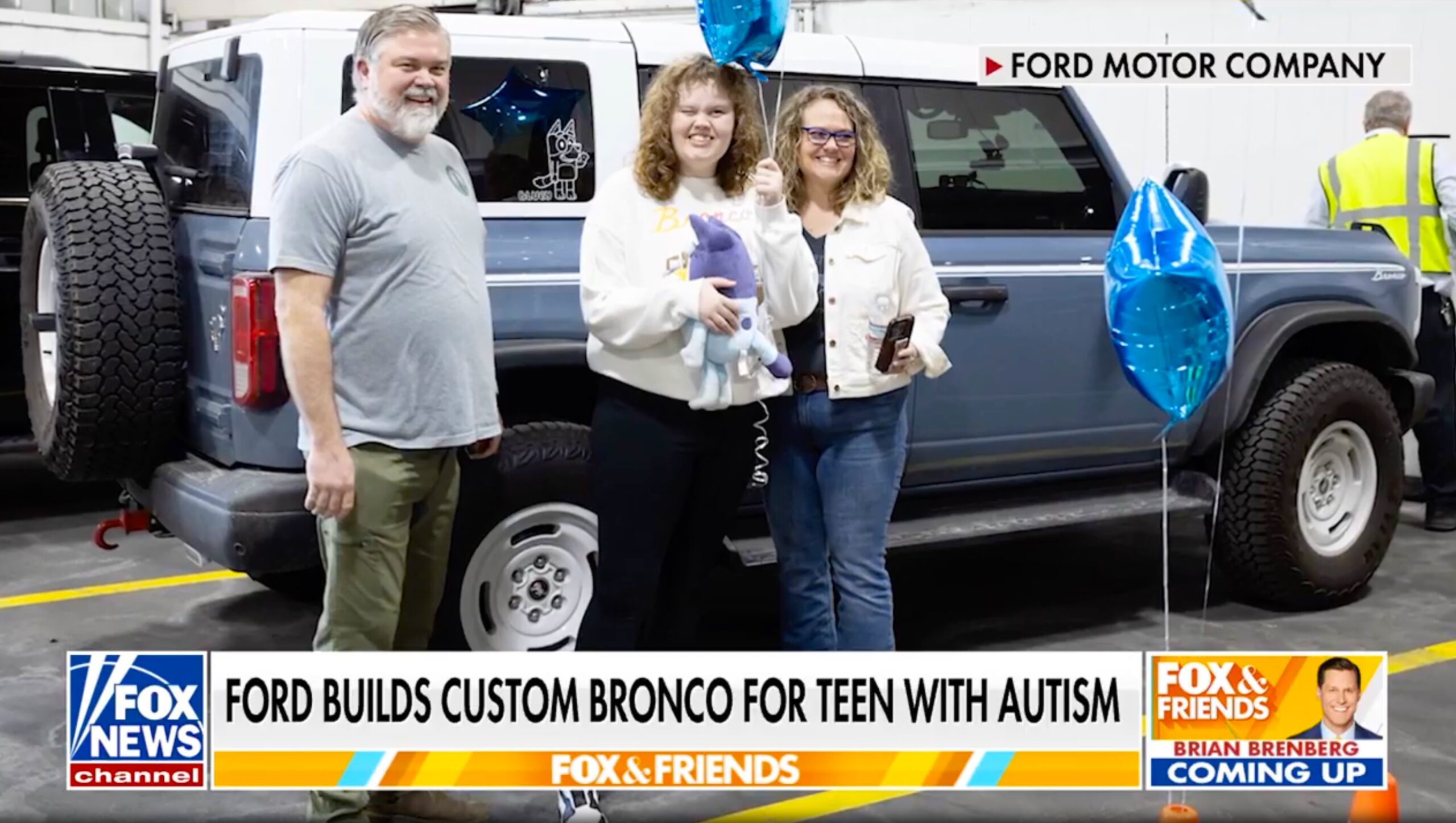 Our Bronco Story on World Autism Awareness Day: Ford gifts custom ...