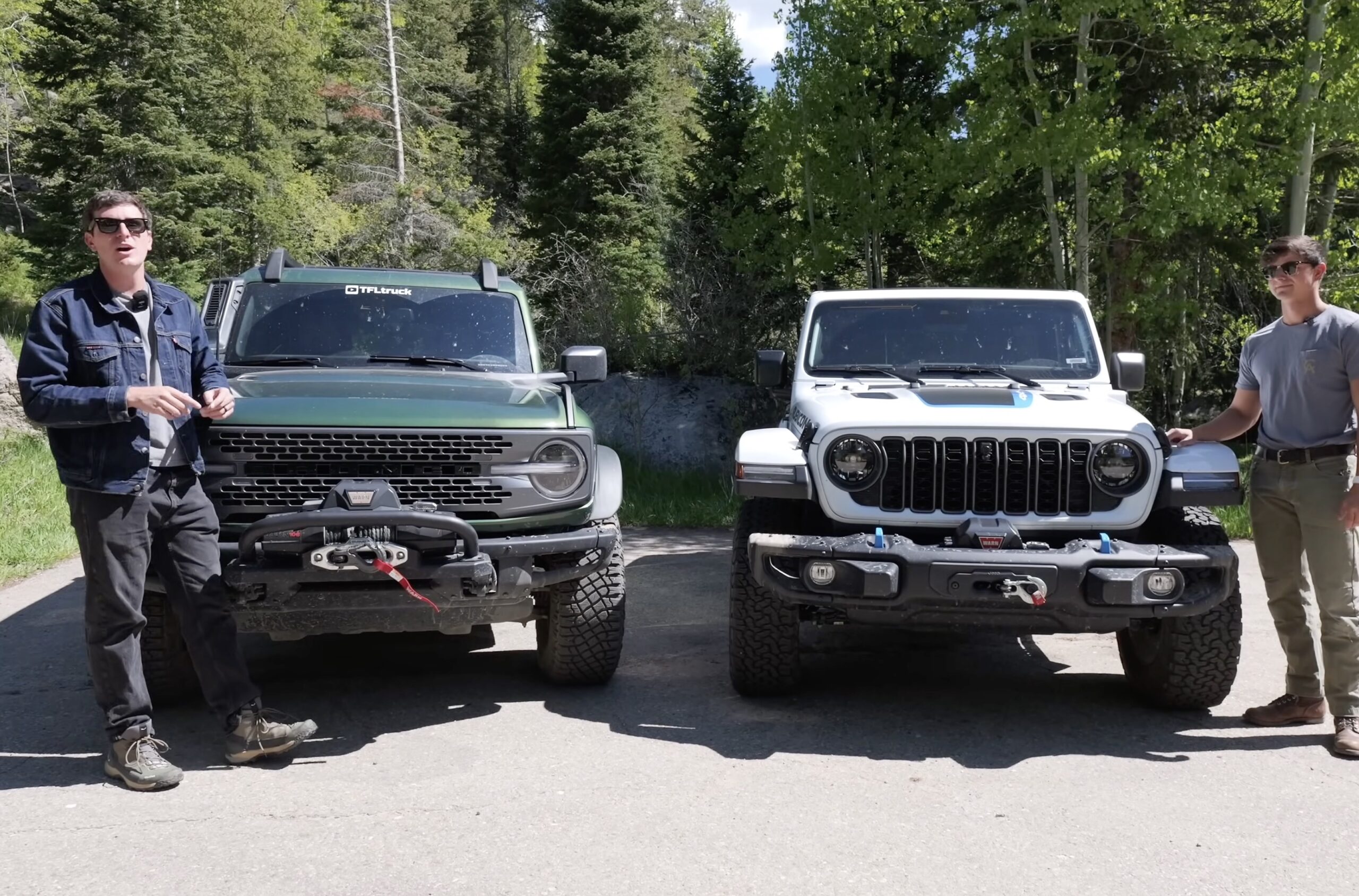 Jeep Wrangler vs. Bronco on hard off-road trail [TFL] | Page 2 ...