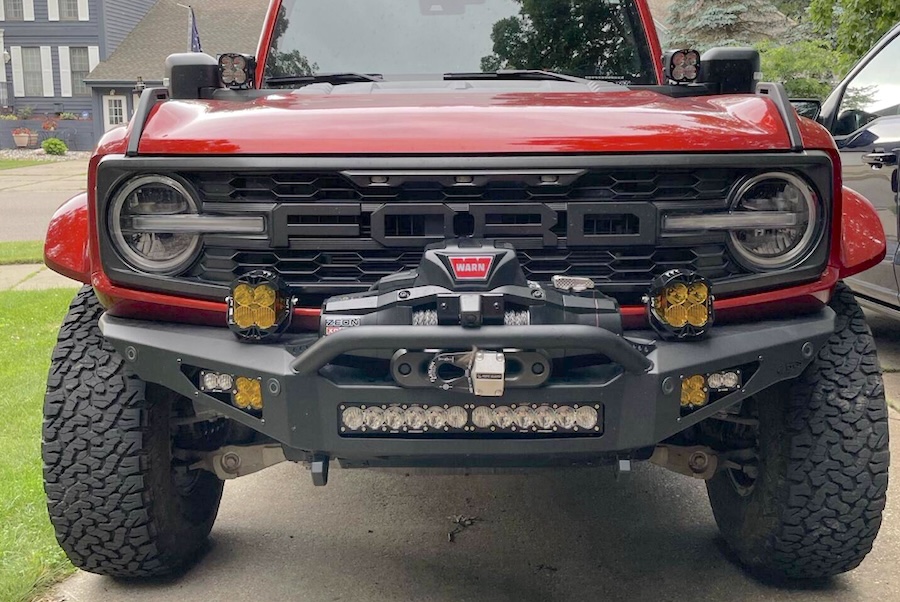 2024 Bronco Raptor - Bumpers, Winch and Lights Build | Bronco6G - 2021 ...