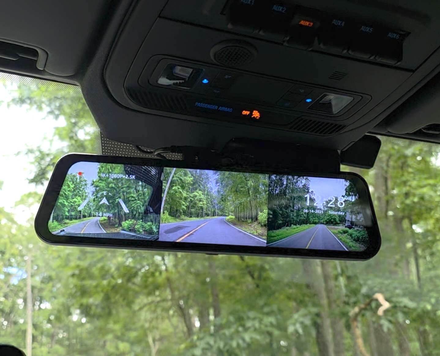 Wolfbox G900 Tri Pro Mirror Dash Cam - Install & Review: Is The Front ...