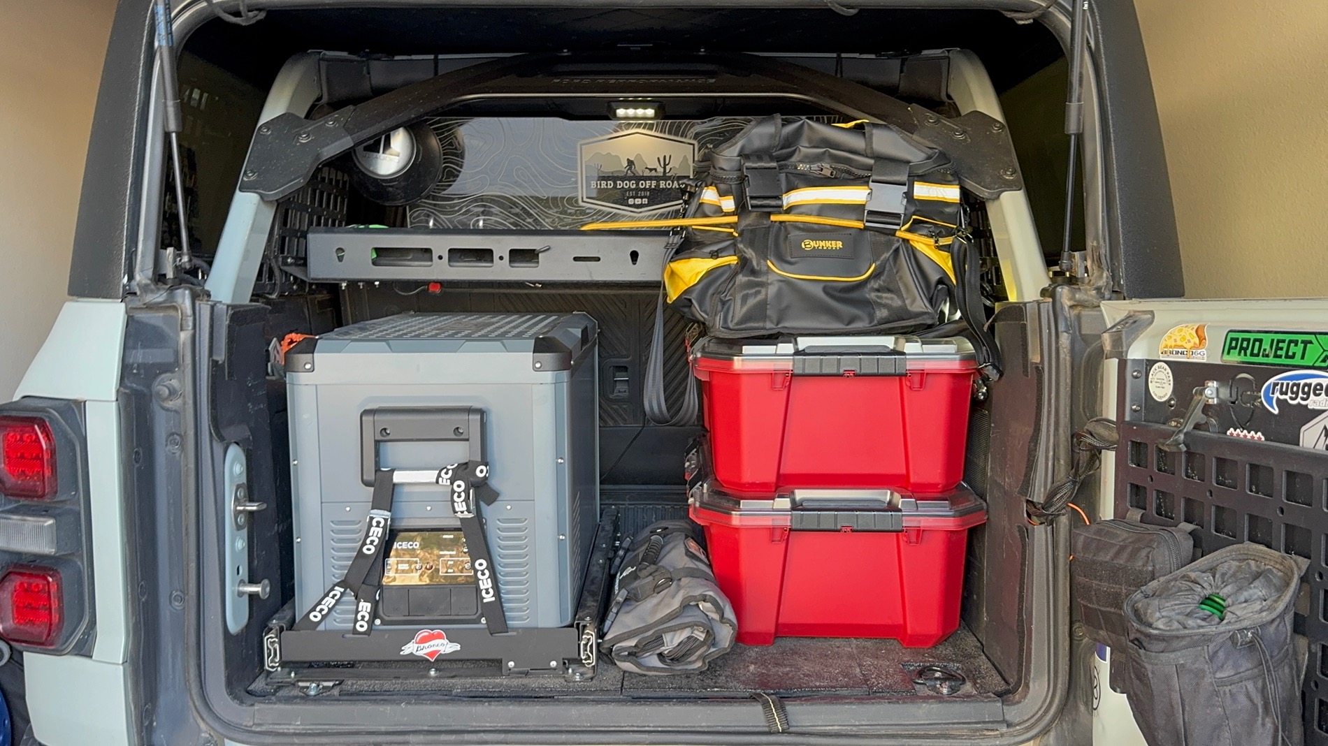 Husky Storage Box = perfect solution to storing your 1.5 ton Badlands ...