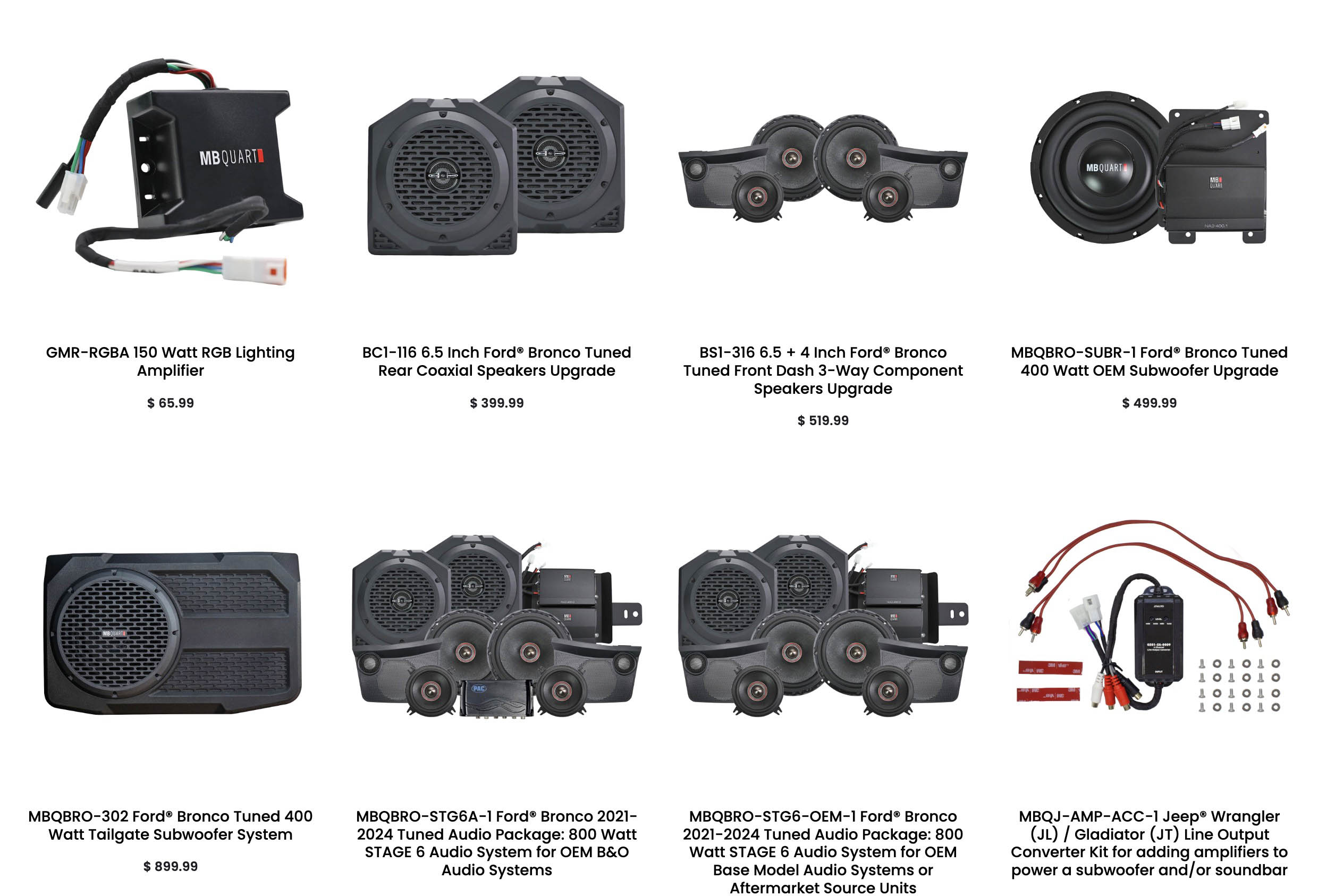 MB Quart plug-and-play audio system options debut (subwoofers, speaker ...