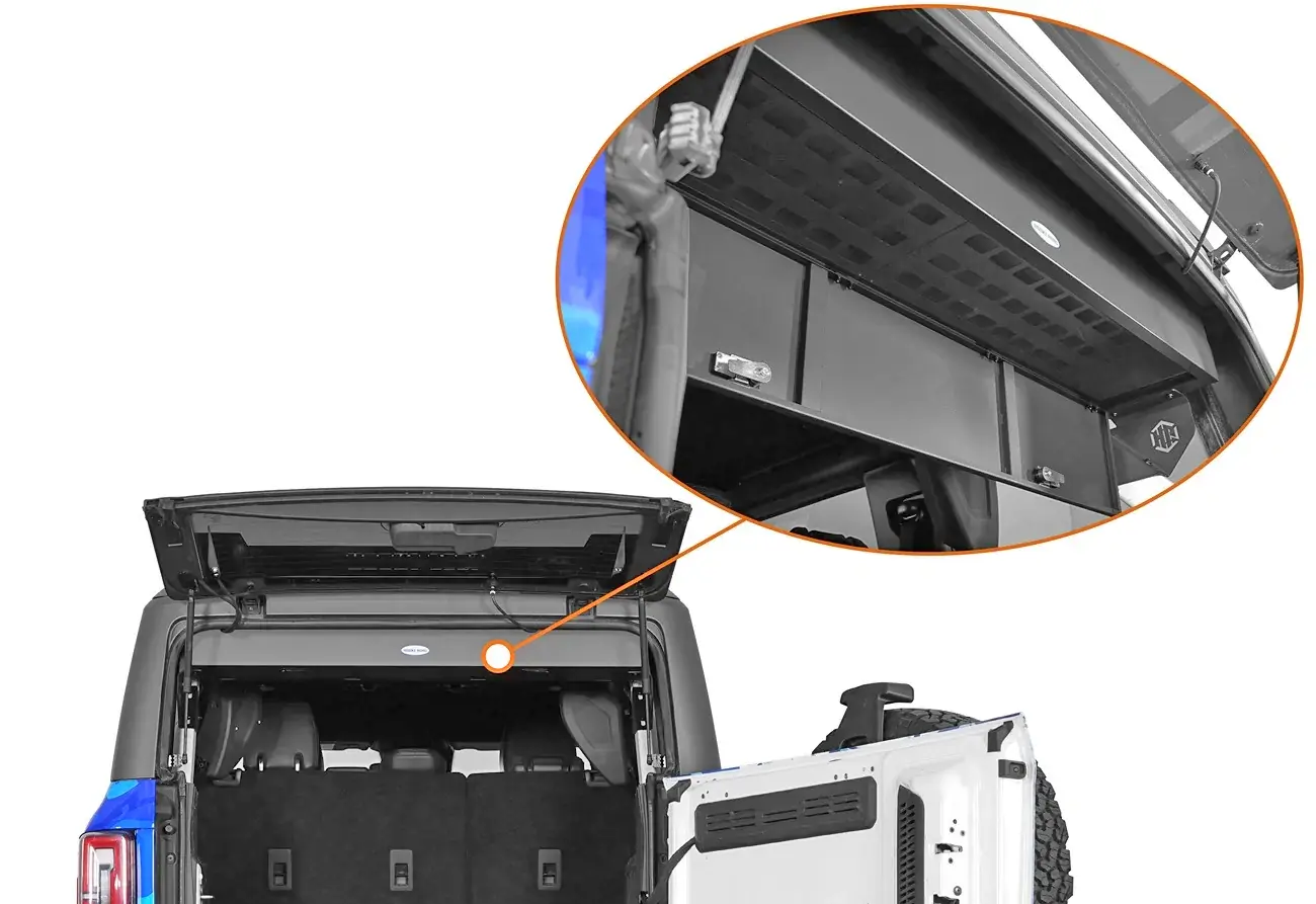 Overhead Upper Locking Storage Box for cargo area (Hooke Road ...